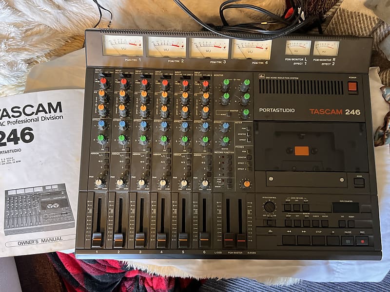TASCAM Portastudio 246 4-Track Cassette Recorder 1980s - | Reverb