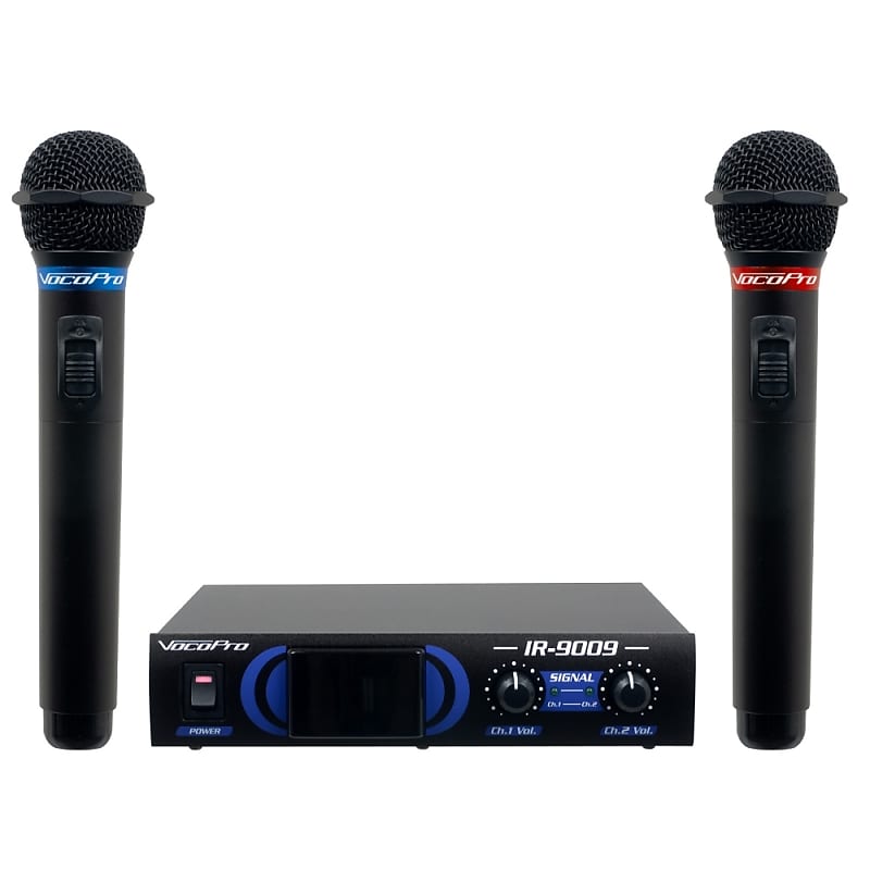 VOCOPRO IR-9009 Dual Microphone Infrared Wireless System | Reverb