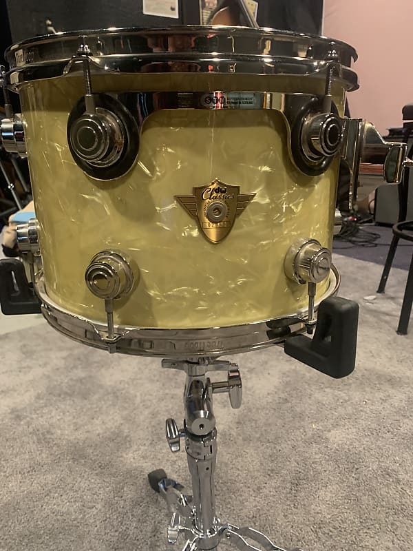 DW Classics 13x9 rack tom Aged yellow marine pearl white | Reverb