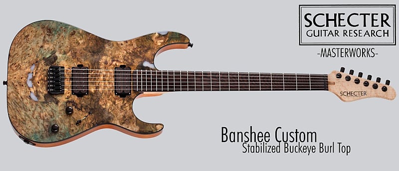 Schecter USA Custom Shop "Masterworks" Banshee 2018 | Reverb