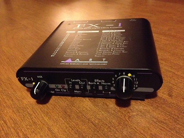 ART FX-1 Stereo Digital Effects Processor | Reverb
