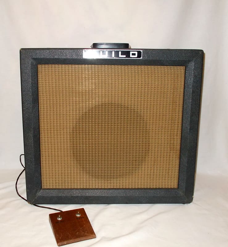 1963 Guild 98-RT 112 Combo Tube Amp W/ Original Foot Switch | Reverb