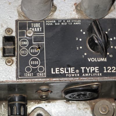 Vintage Leslie 122 Amp Chassis | Reverb