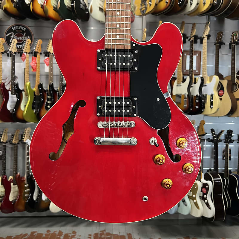 Epiphone Dot 335 Cherry + Case Epiphone | Reverb UK
