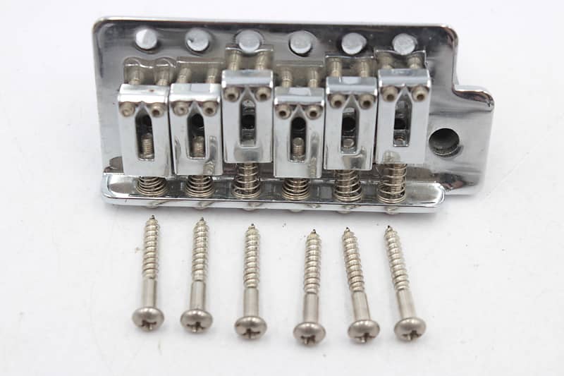 Alvarez Electric Guitar Strat Style Chrome 6-point Bridge w/ | Reverb