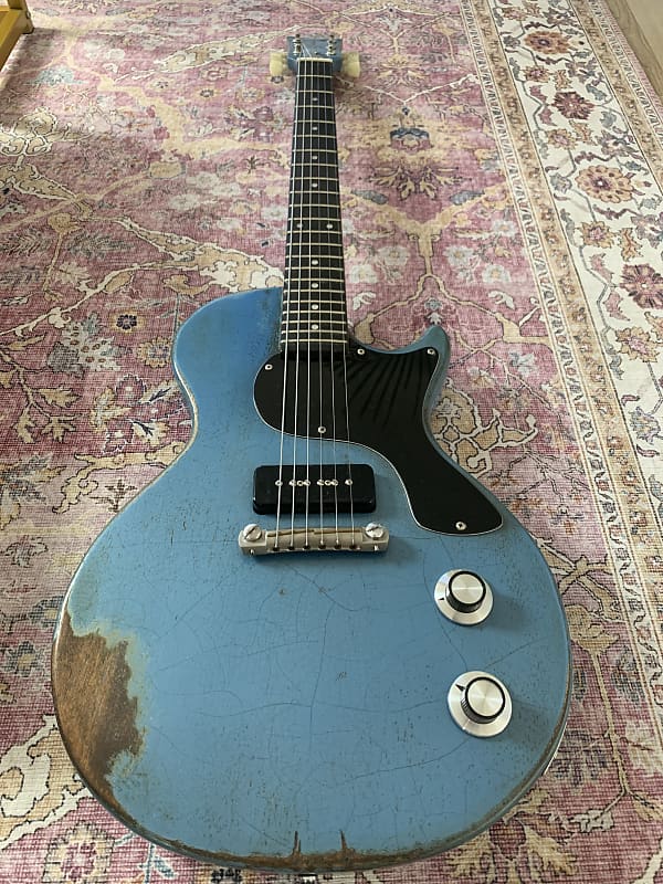 Blind John Rebel - Les Paul Junior, Pelham Blue 2024 - Relic | Reverb