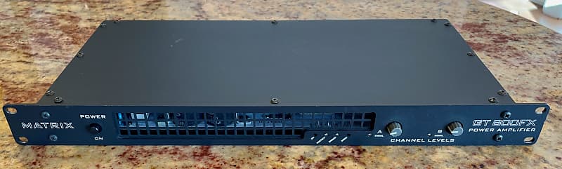 Matrix GT800FX Stereo Rack Mount Power Amplifier | Reverb