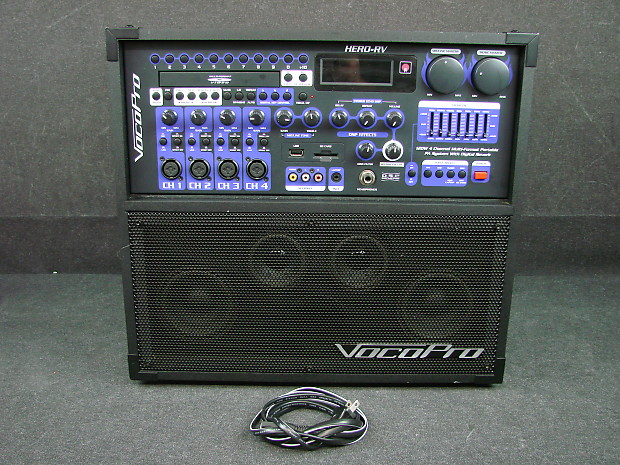 VocoPro Hero-RV 4-Channel 120W Multi-Format Portable PA | Reverb