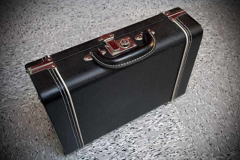 Rare Out Of Production Fender Black Harmonica Case, | Reverb