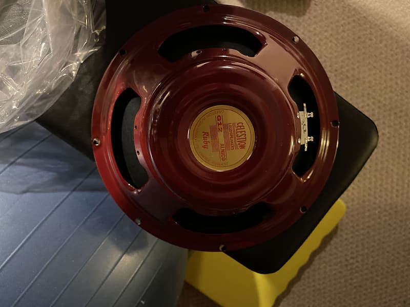 Celestion Ruby 12" Alnico Guitar Speaker 8 ohm 2022 Red | Reverb