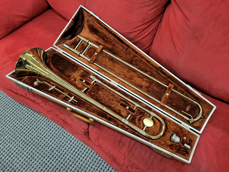 Besson 2-20 Trombone 1970s Brass | Reverb