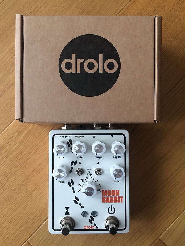 Drolo Fx Moon Rabbit Envelope Phaser 2022 - White | Reverb