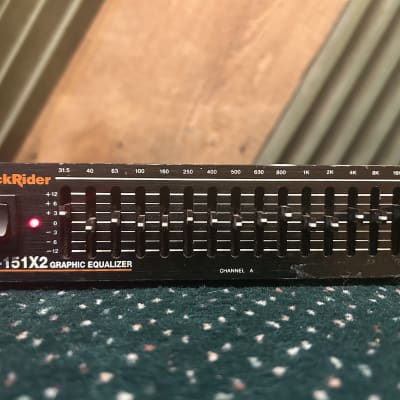 *Vintage* 1980’s Rack Rider EQ-151X2 - Dual 15 Band Equalizer | Reverb