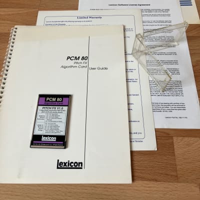 Lexicon PCM 90 DUAL RVB V1.0 card | Reverb Deutschland