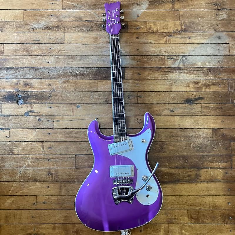 Hallmark Guitars Custom 60 Plum Krazy Electric Guitar with | Reverb