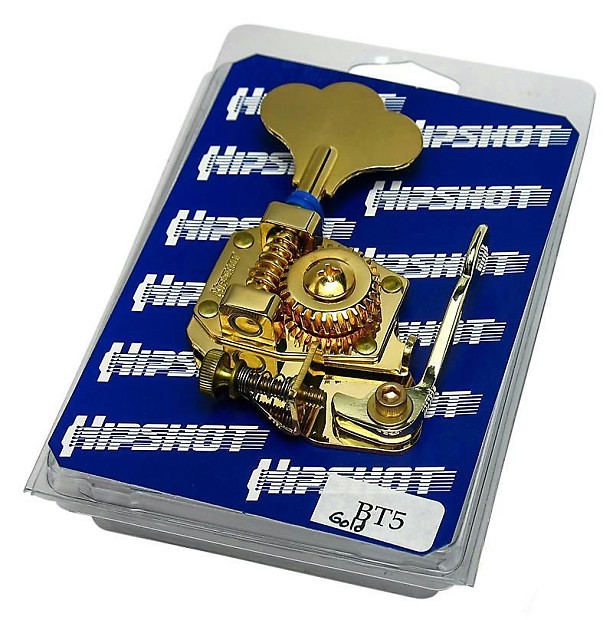 Hipshot BT-5 Bass Xtender Key GOLD BT5 for RICKENBACKER Bass | Reverb