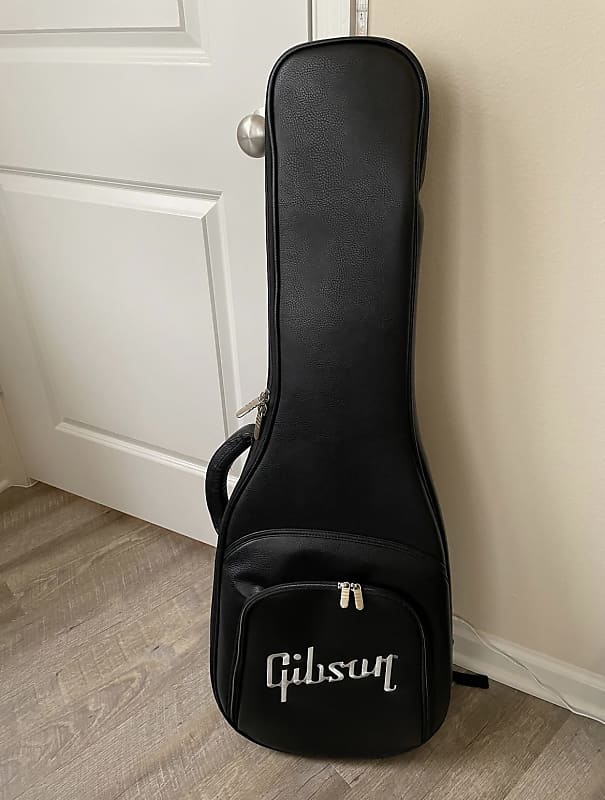 Gibson Gig Bag 2022 Black Faux Leather | Reverb