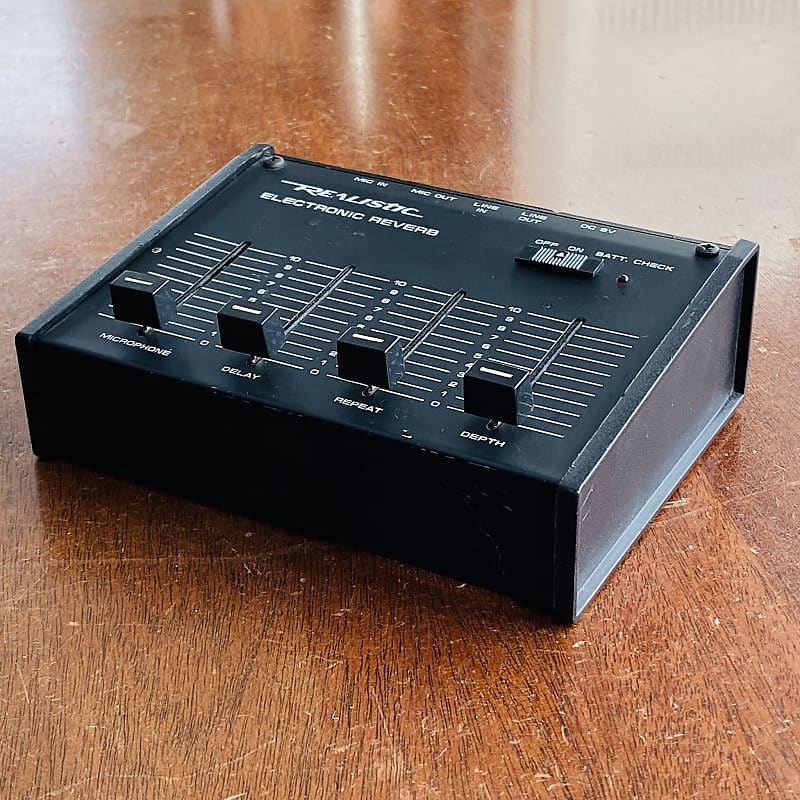 Realistic Electronic Reverb / Echo / Overdrive [BBD Analog | Reverb