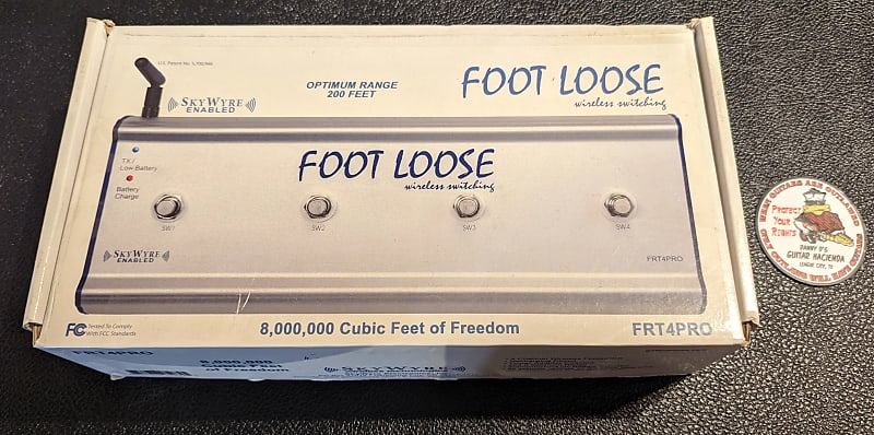 Skywire Footloose 4 channel wireless pedal | Reverb