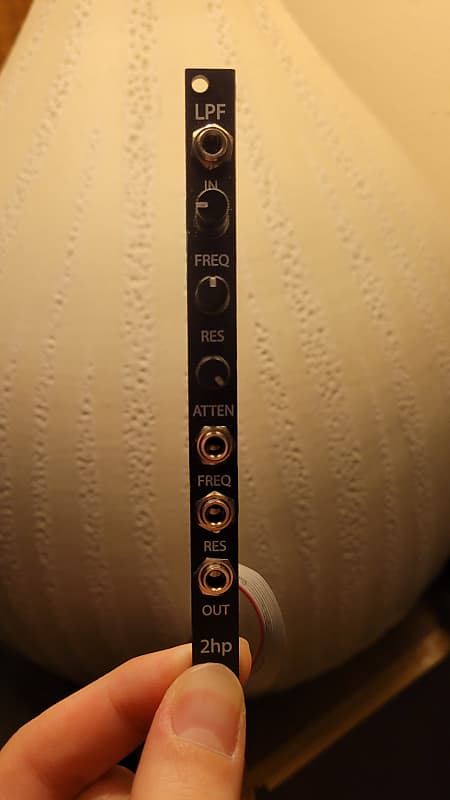 2hp LPF Eurorack Synthesizer Low Pass Filter Module | Reverb