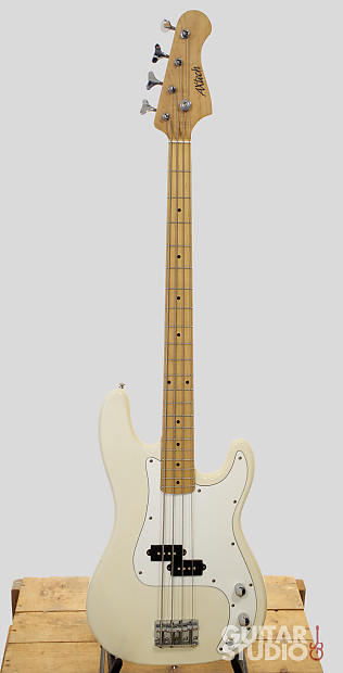 Ax-Tech P-Bass Korea 1980s White | Reverb