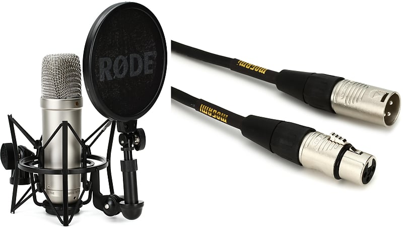 Rode NT1-A Large-Diaphragm Condenser Microphone Bundle with | Reverb