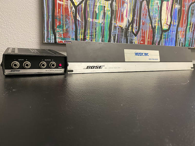 Bose Bose 402 - E Active Equalizer With Rack Mount Early | Reverb