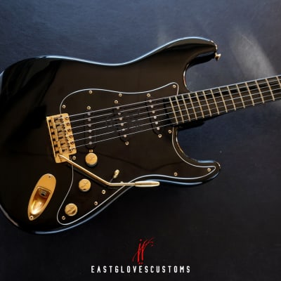 1991 Fender Stratocaster Prototype Black Electric Guitar | Reverb