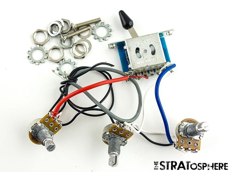 Fender Squier Classic Vibe 70s Strat HSS POTS & 5 SWITCH | Reverb