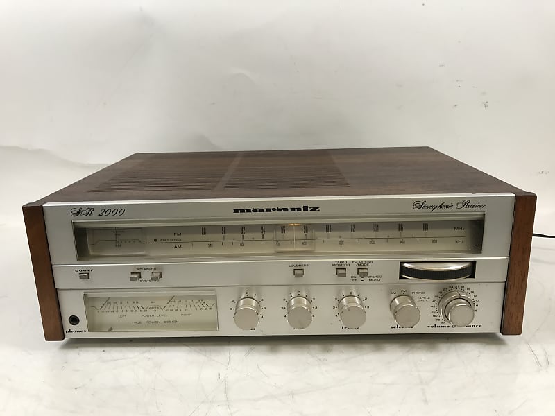 Marantz SR 2000 Amplifier Vintage Stereophonic Receiver | Reverb