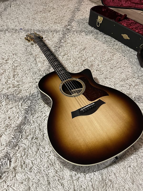 Taylor Custom 414ce V-Class 2021 Sunburst | Reverb