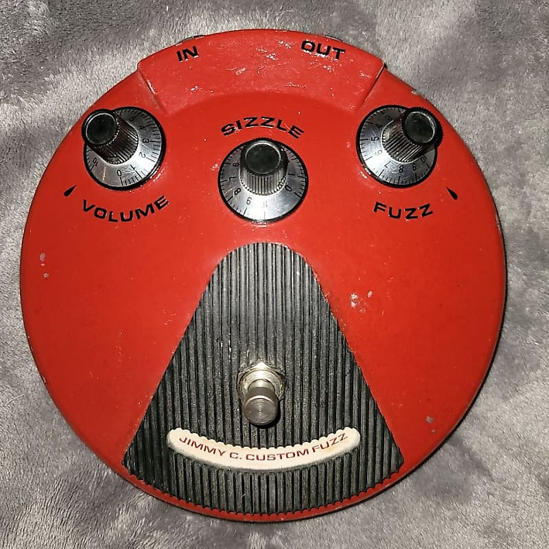 Jimmy C Custom Fuzz Germanium 2022 Aged Red | Reverb
