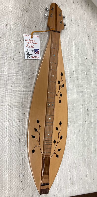 Ed Maze 4 string Dulcimer circa 1970s with 15 soundholes | Reverb