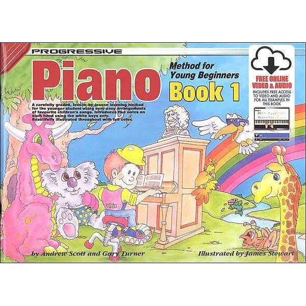 Progressive Piano Method for Young Beginners Series Book 1 | Reverb