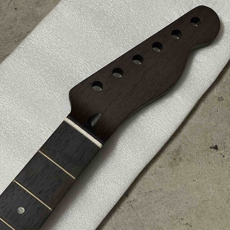Wenge Tele Neck fits fender Telecaster body 22 frets | Reverb