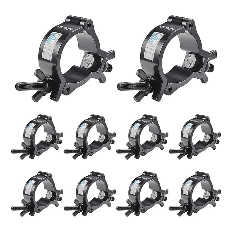 Truss Clamp Stage Light Clamp, 10Pcs Premium 2 Inch Aluminium | Reverb