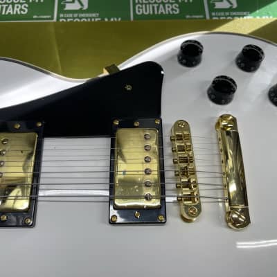 Harley Benton SC-500 WH Bark at the Moon! White Randy Rhoads | Reverb