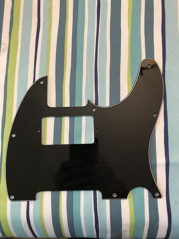 Warmoth Telecaster Pickguard Black | Reverb