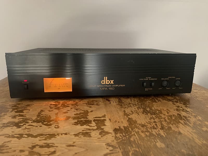 DBX MPA150 Split Spectrum Amplifier - Untested - Powers On | Reverb