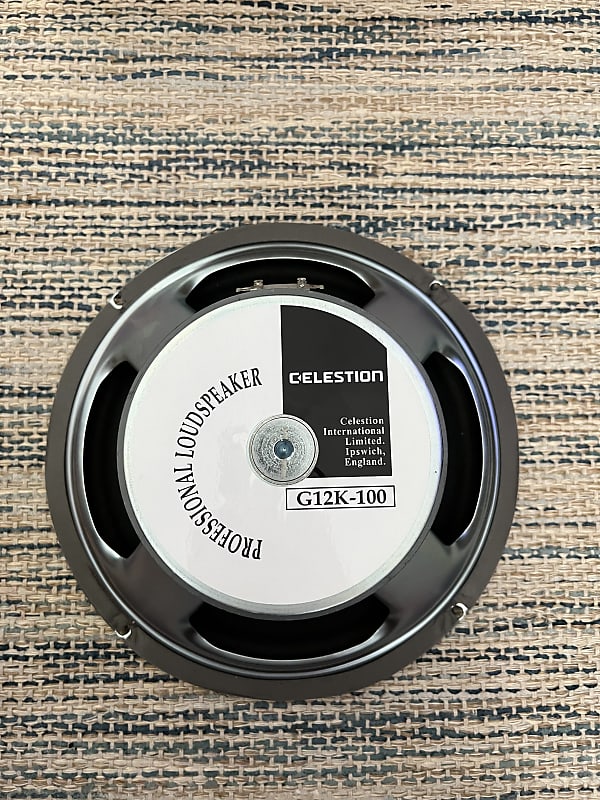 Celestion G12K-100 12" 100-Watt 16 Ohm Speaker 2010s - Silver | Reverb