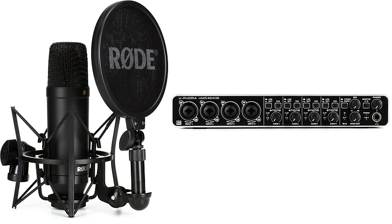 Rode NT1 Kit Condenser Microphone with SM6 Shock Mount and | Reverb