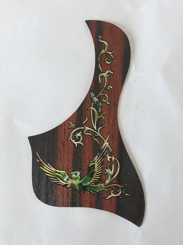 Custom Taylor Style Wooden guitar pickguard,Ebony Wood | Reverb UK