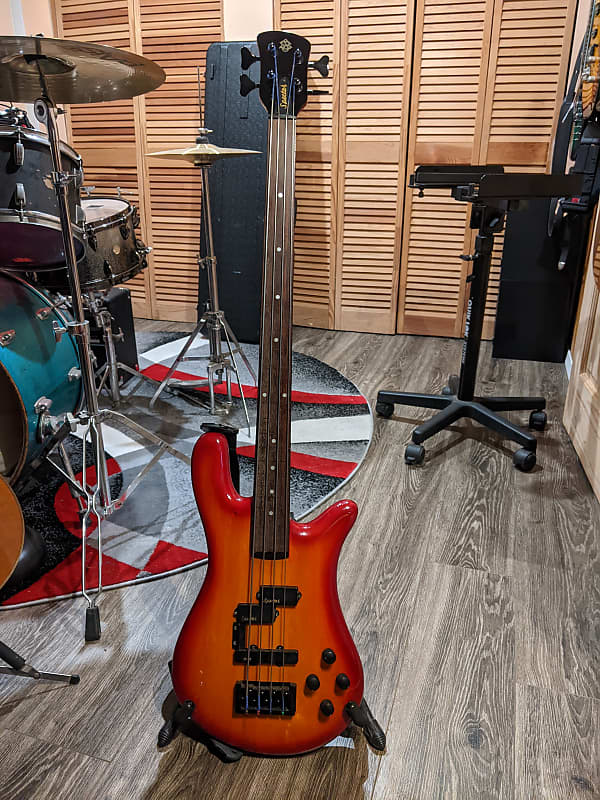 Spector Fretless 4 string neck thru bass w Active | Reverb