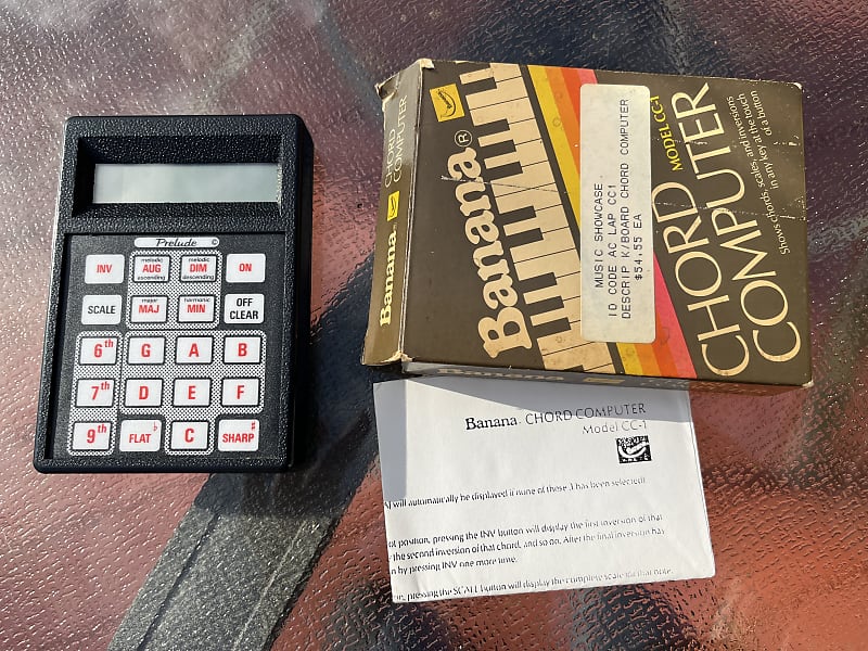 Banana Chord Computer - Displays all Chords | Reverb