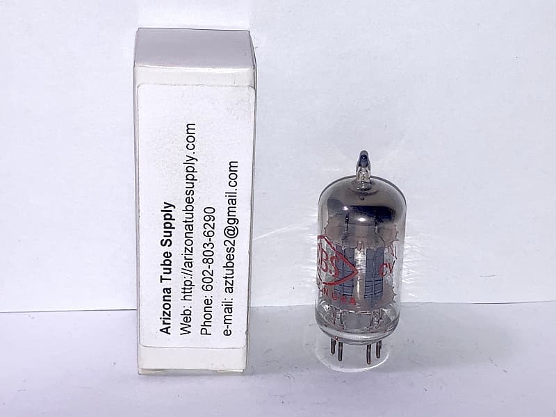 1950's Tung-Sol Marked CBS 12AX7 ECC83 Long Plate Tube, High | Reverb