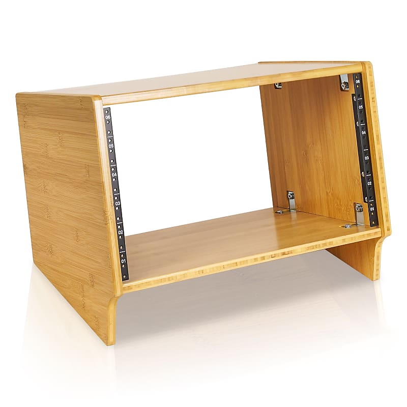 STBR-6SL | DIY 6U Angled Desktop Turret Studio Rack, Solid | Reverb