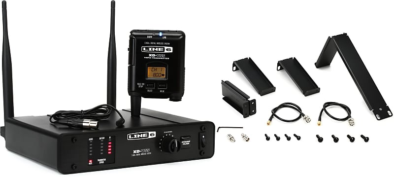 Line 6 Relay G55/V55 Rackmount Kit Bundle with Line 6 XD-V55L | Reverb