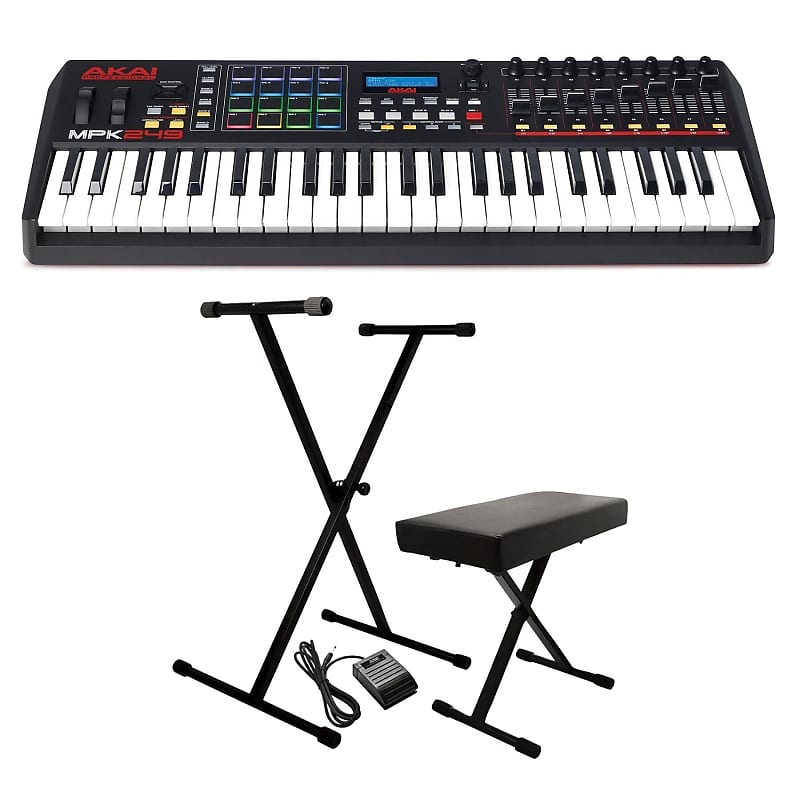 Akai Professional MPK249 Keyboard Controller w/ On-Stage | Reverb