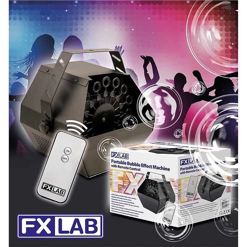 FXLab G002GKA Portable Bubble Effect Machine | Reverb