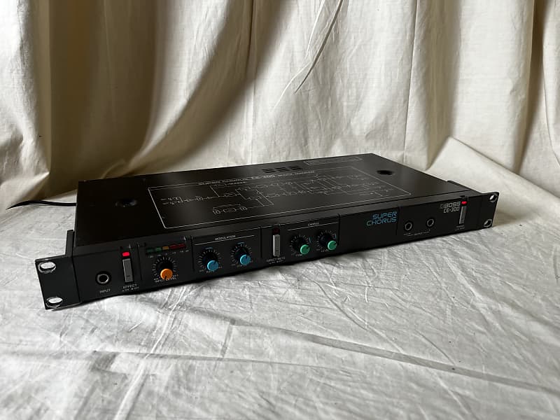 BOSS CE-300 SUPER CHORUS Vintage 80s Rack | Reverb